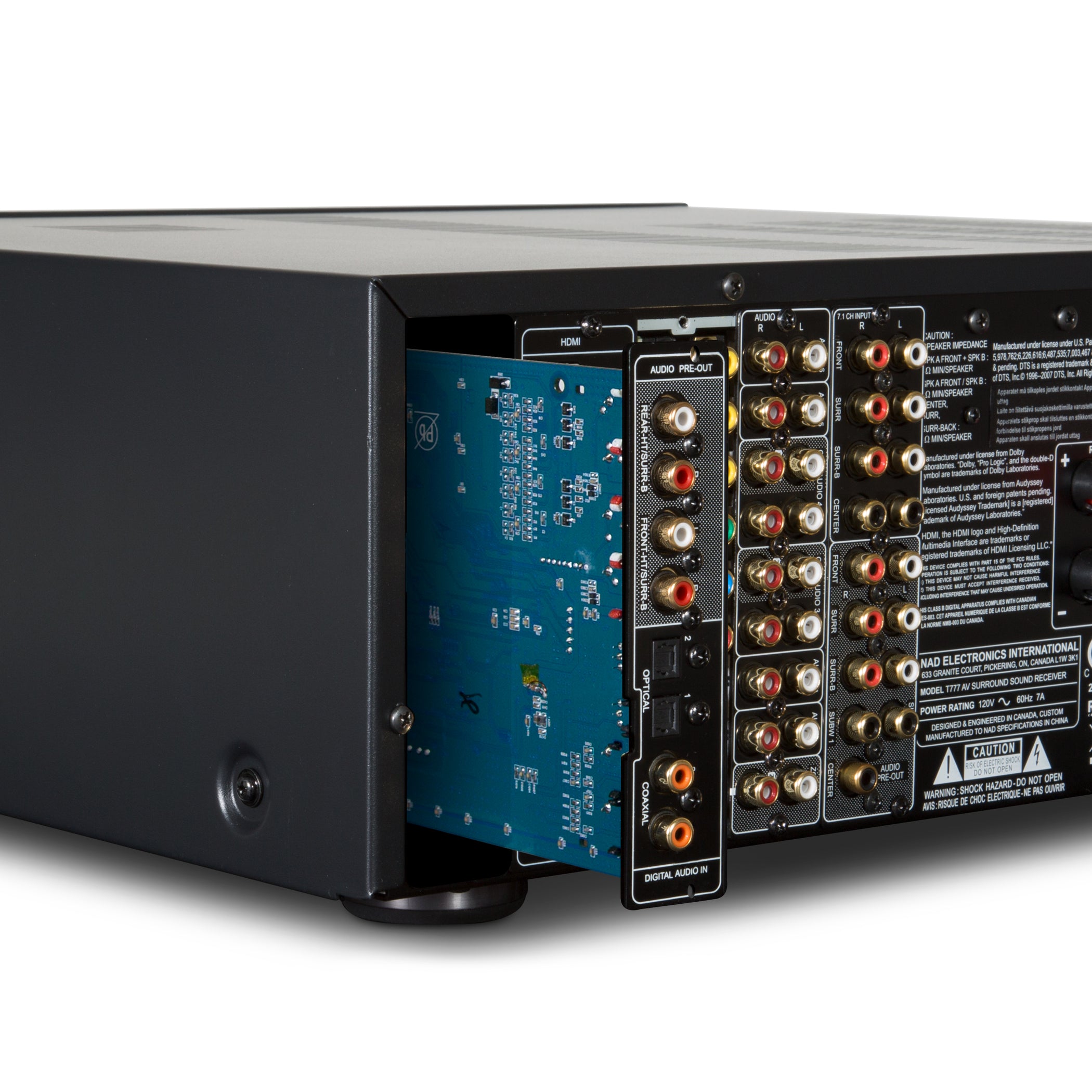 NAD T777 V3 A/V Surround Sound Receiver – The Audio Factory - USA